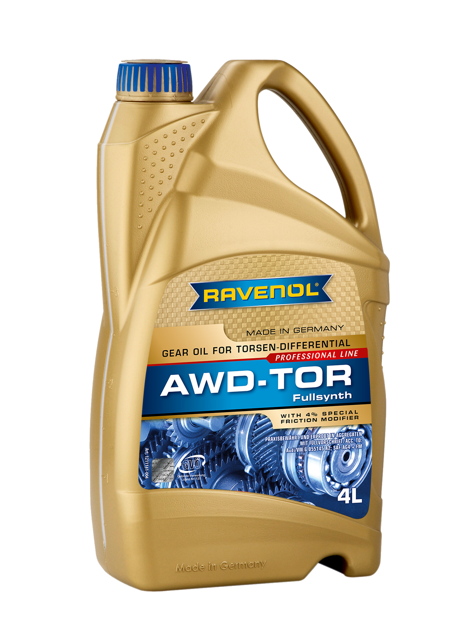 Ravenol UK - Ravenol TOR Fluid in comparison