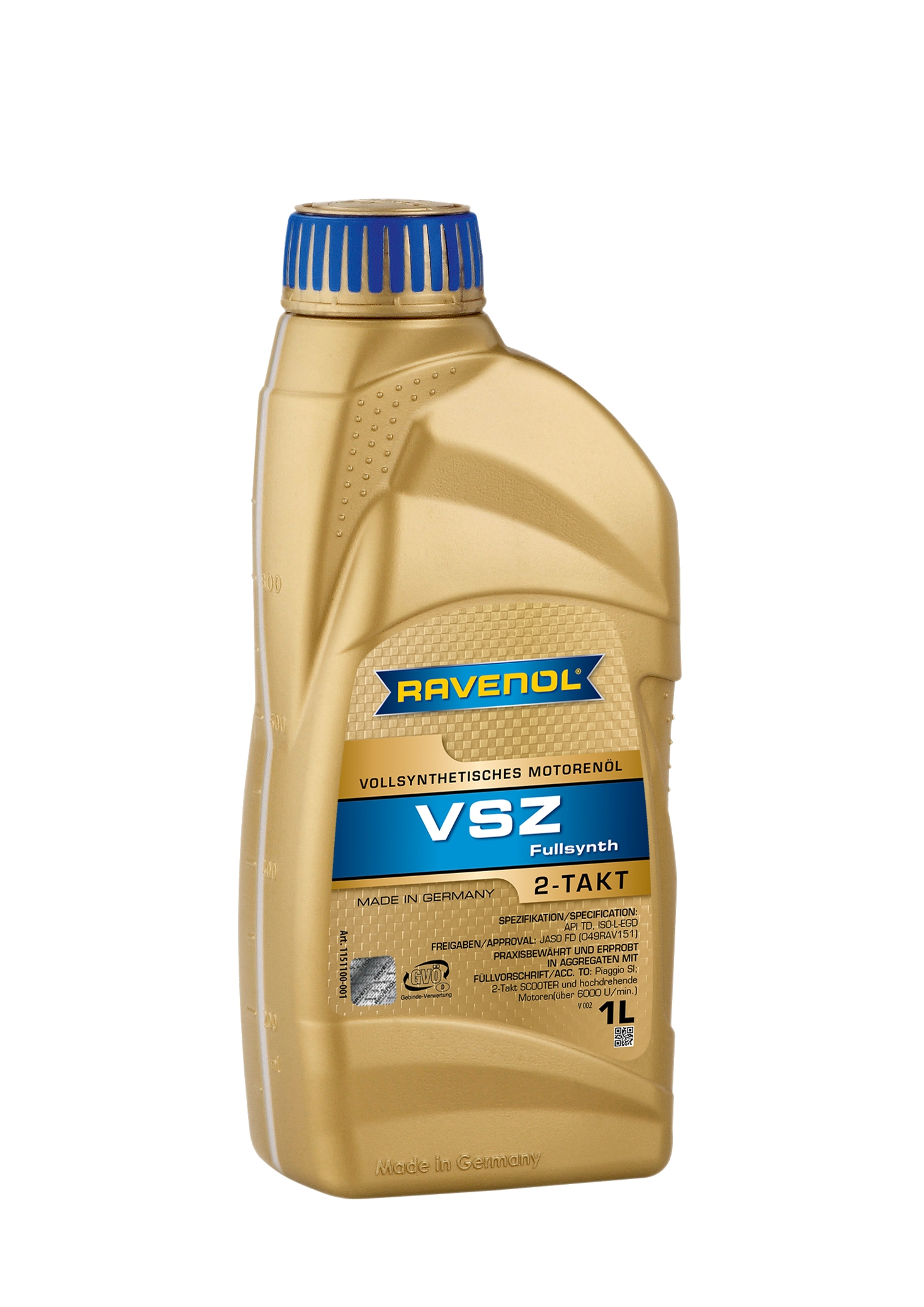 Ravenol UK - RAVENOL VSZ 2T Engine Oil