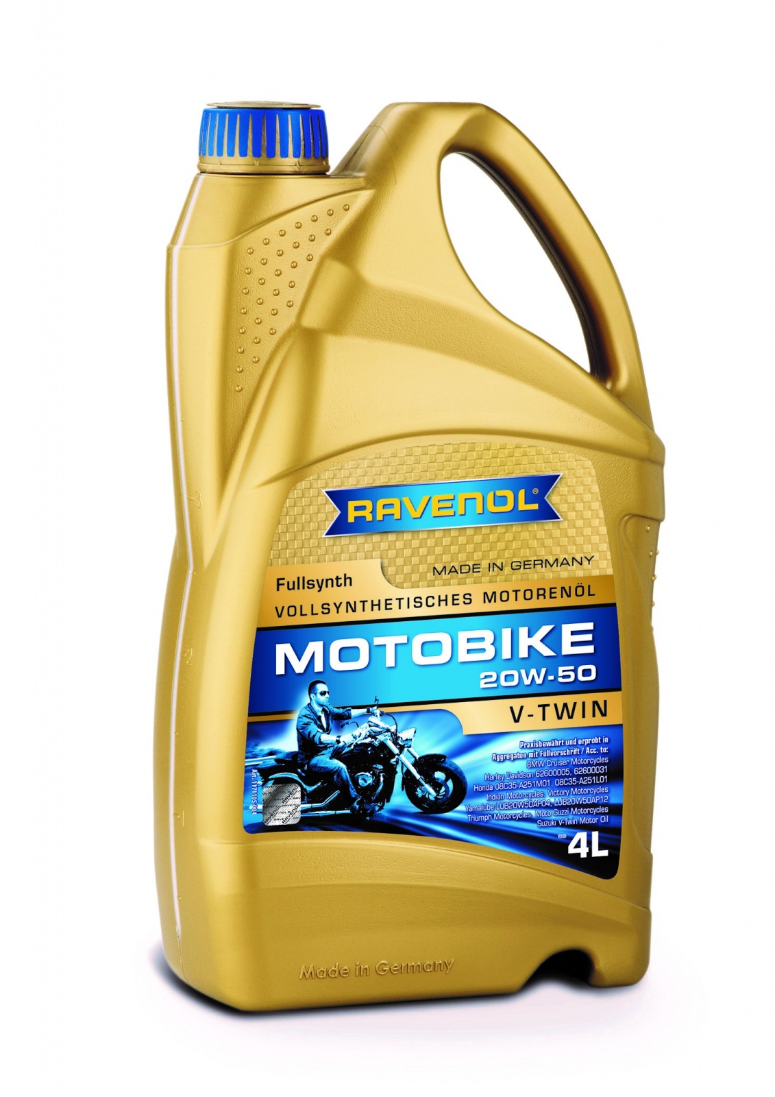 Ravenol UK - RAVENOL Motobike V-Twin 20W-50 Synthetic Engine Oil