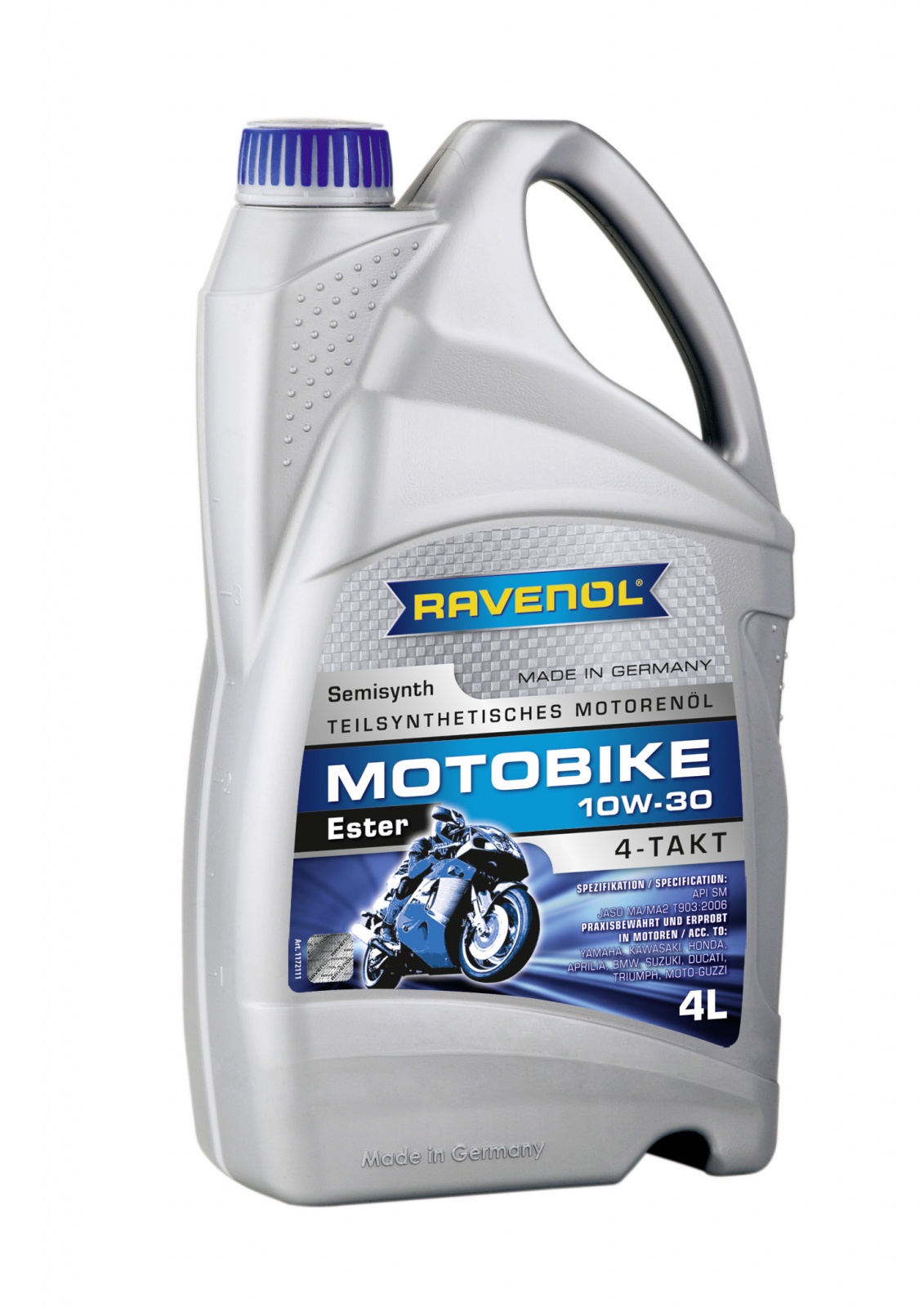 Ravenol UK - RAVENOL Motobike 4-T Ester 10W-30 Engine Oil