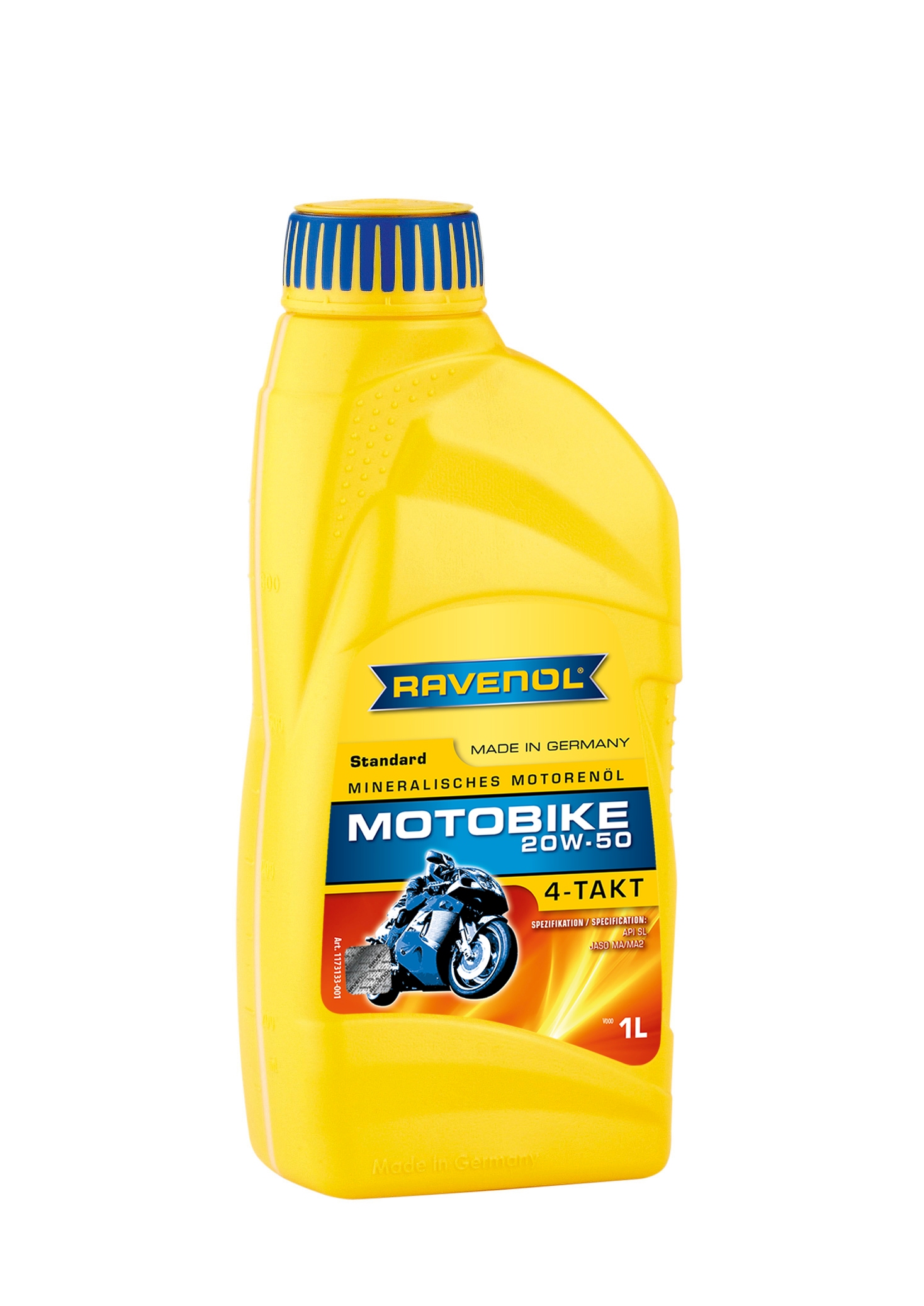 Ravenol UK - RAVENOL MOTOBIKE 4-T 20W-50