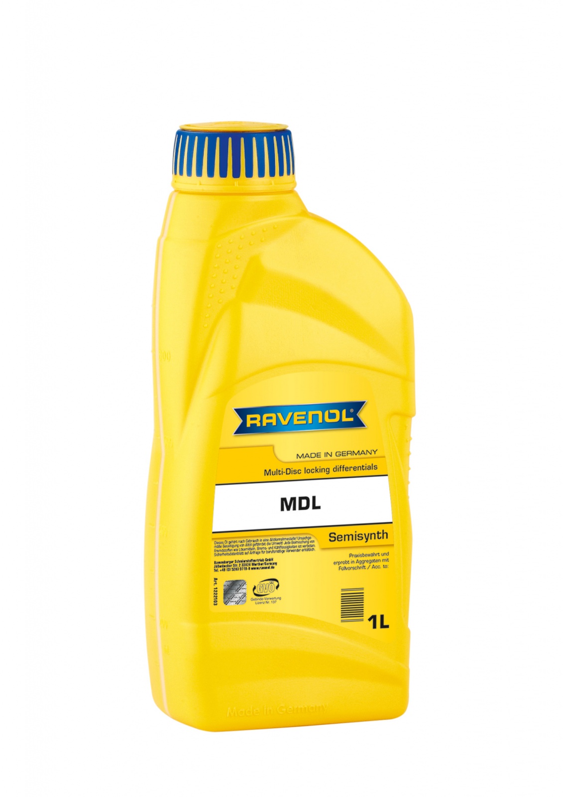 Ravenol UK - RAVENOL MDL Lamella Limited-Slip Transmission Fluid