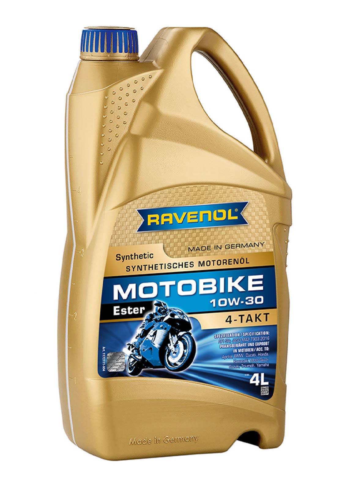 Ravenol UK - RAVENOL Motobike 4-T Ester 10W-30 Engine Oil