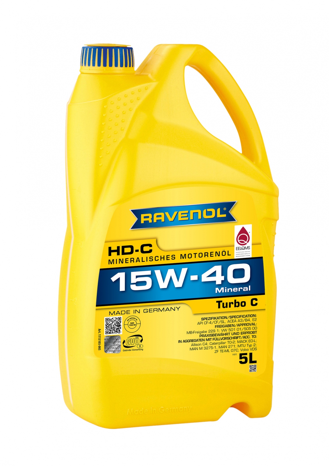 Ravenol UK - RAVENOL Turbo-C HDC 15W-40 Engine Oil