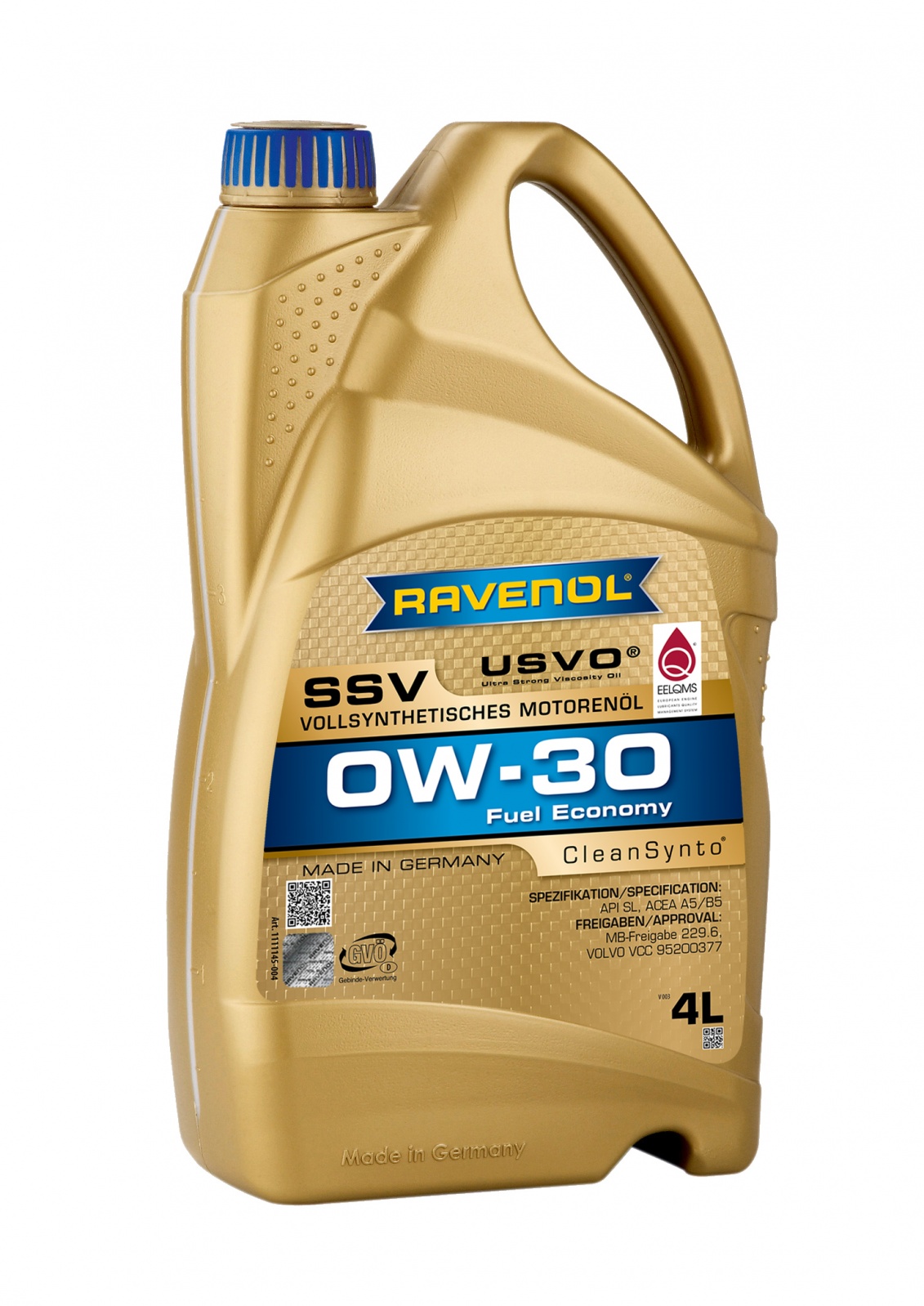 Ravenol UK - RAVENOL USVO SSV 0W-30 Engine Oil